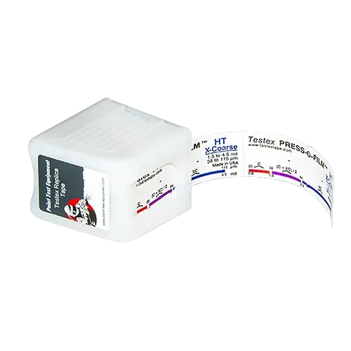 Testex Replica Tape 40-115µm - Test & Måleudstyr - SurfaceShop.dk